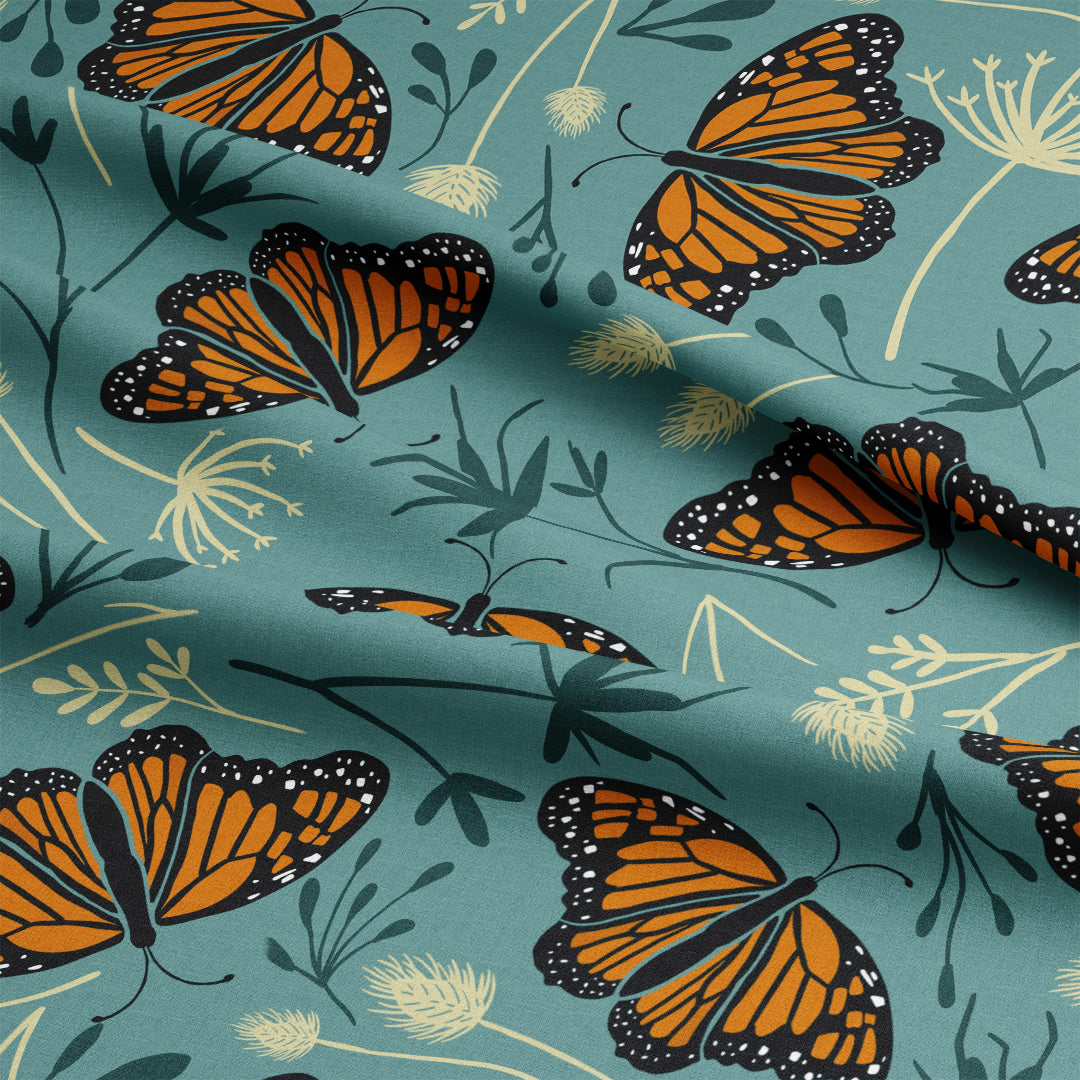 Monarch Butterflies - Pre-Order– The Telarie Fabric Store