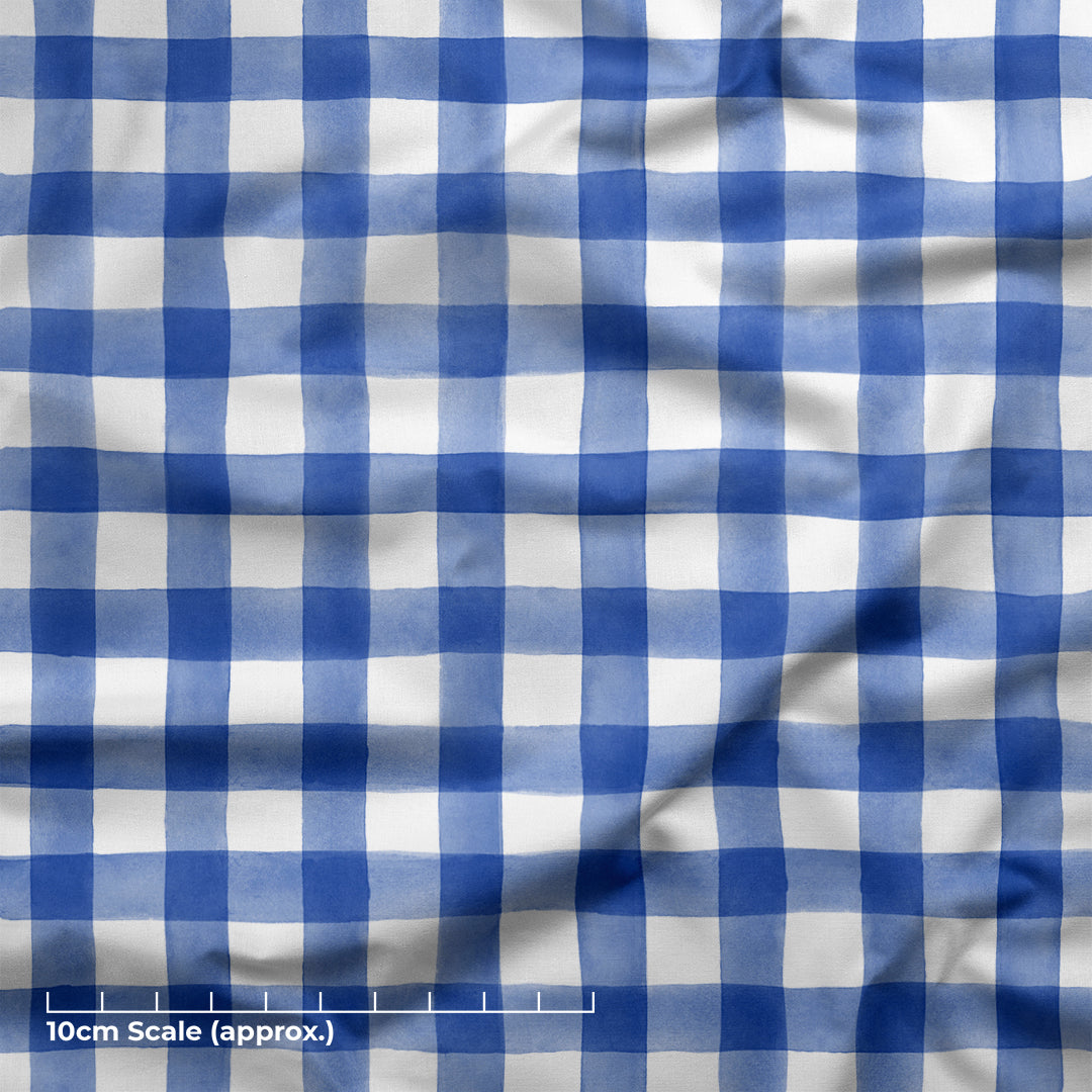 Royal Blue Gingham - Pre-Order– The Telarie Fabrics & Haberdashery