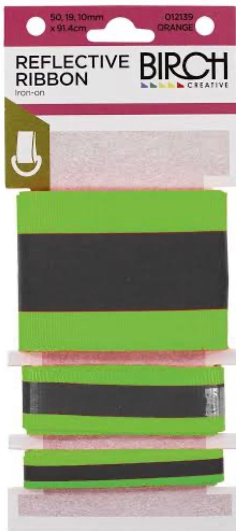 Birch Reflective Ribbon– The Telarie Fabrics & Haberdashery