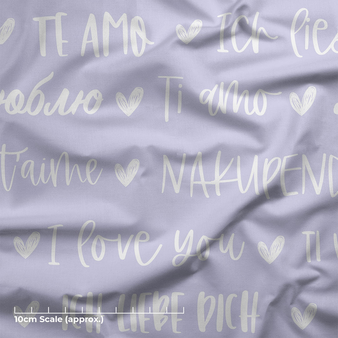 I Love You in Blue - Pre-Order– The Telarie Fabrics & Haberdashery