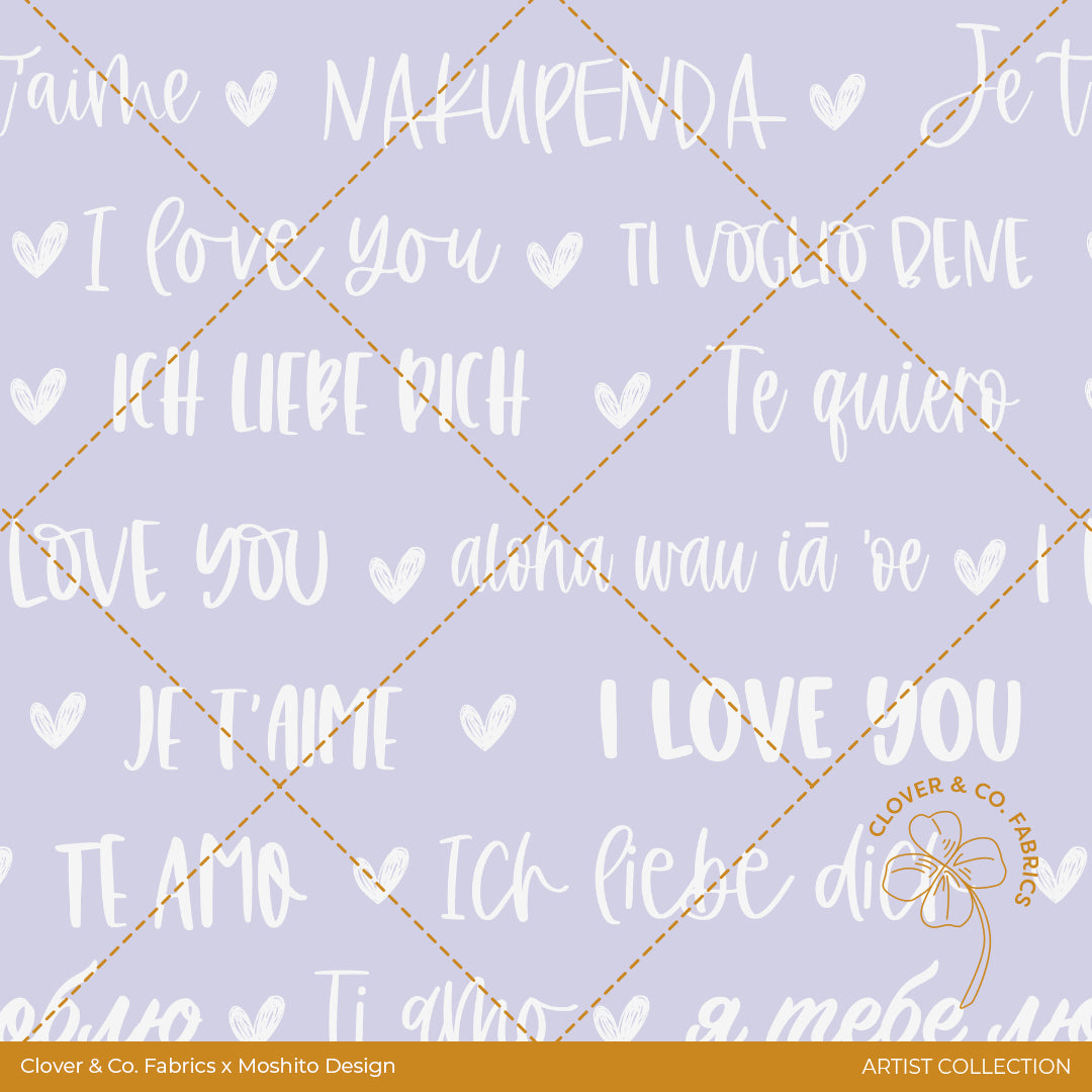 I Love You in Blue - Pre-Order– The Telarie Fabrics & Haberdashery