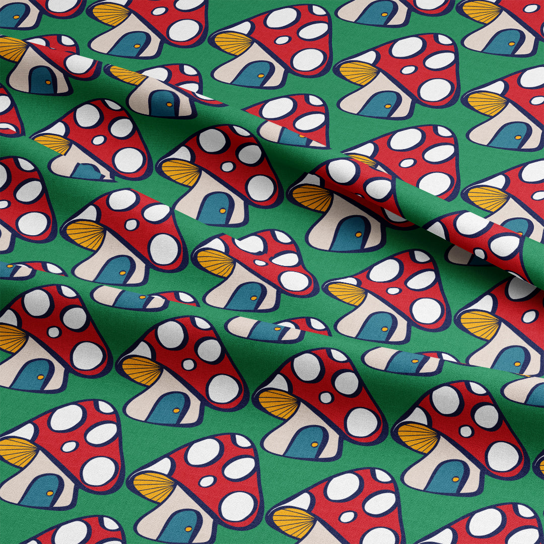 Vintage Toadstools - AWJ– The Telarie Fabrics & Haberdashery