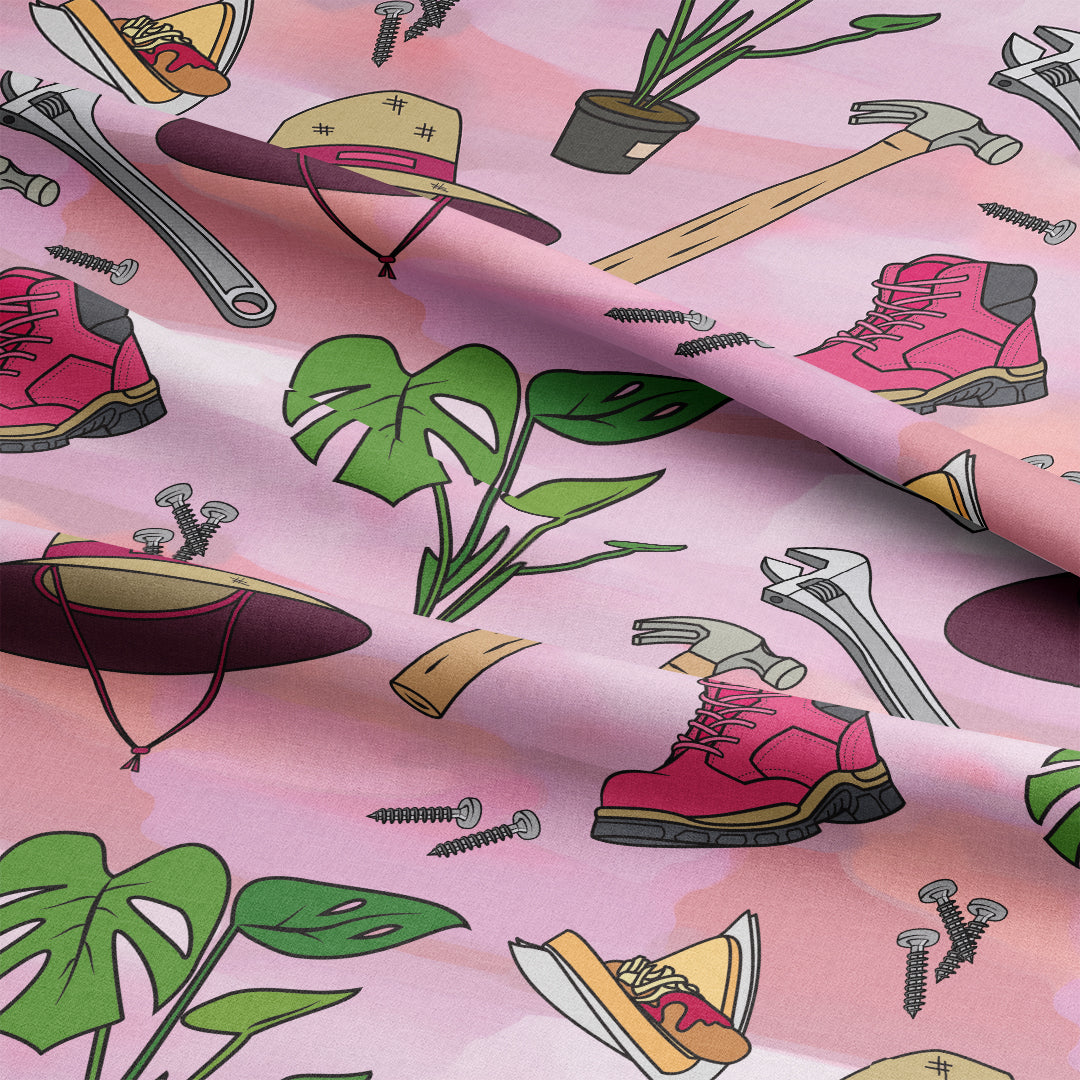 Tradie 2.0 in Pink - Pre-order– The Telarie Fabrics & Haberdashery