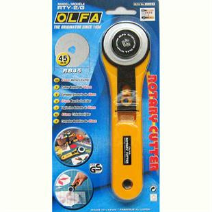 OLFA 45mm Rotary Cutter– The Telarie Fabrics & Haberdashery