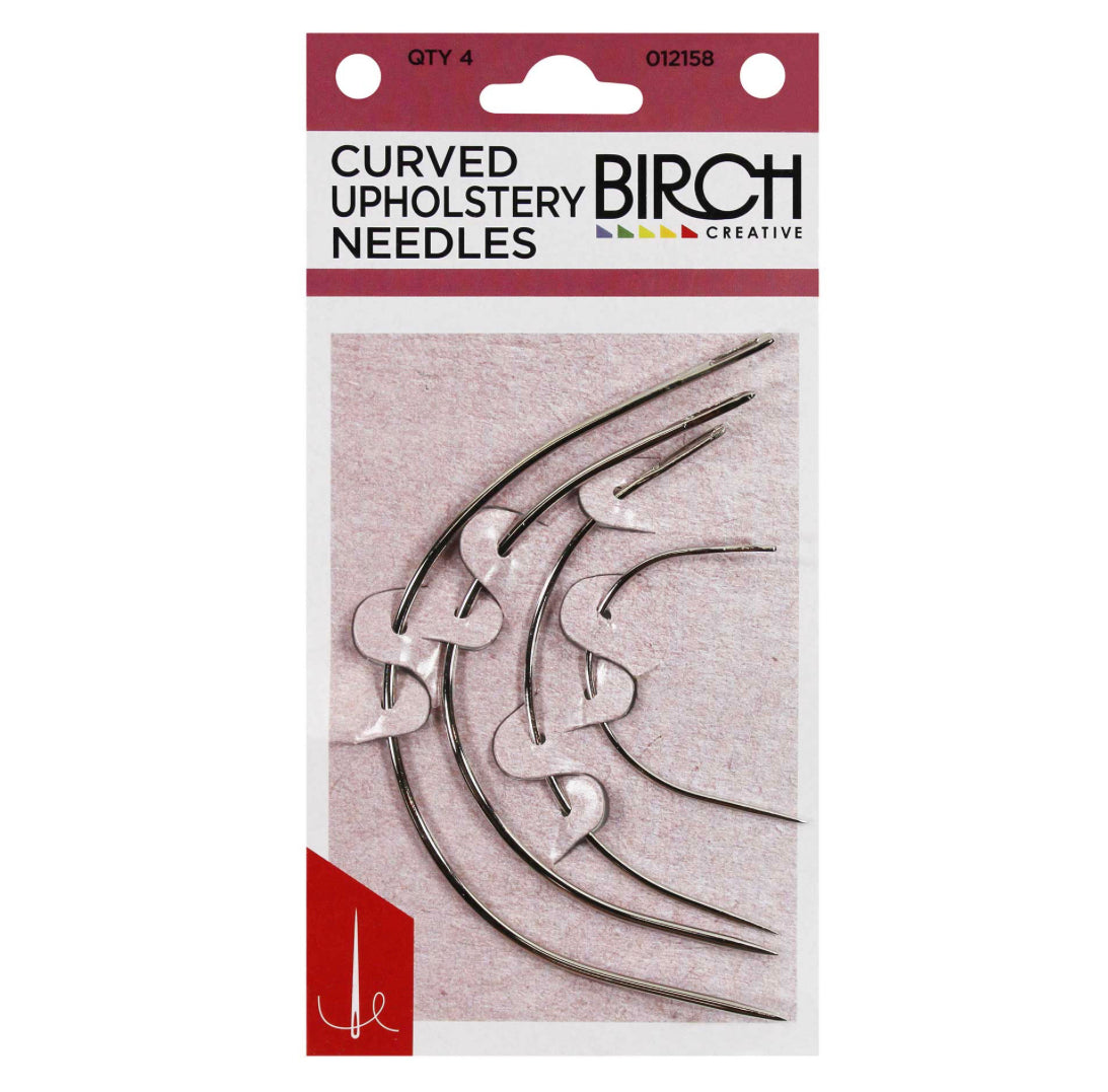 Curved Upholstery Needles– The Telarie Fabrics & Haberdashery