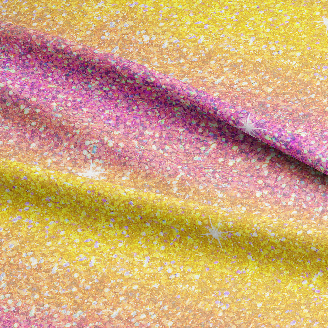 Sunset Ombre Glitter - Pre-Order– The Telarie Fabrics & Haberdashery